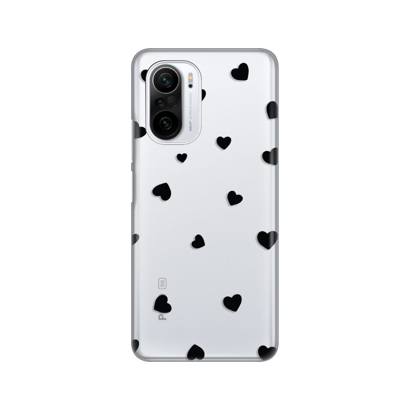 Maskica Silikonska Print Skin za Xiaomi Poco F3 Hearts