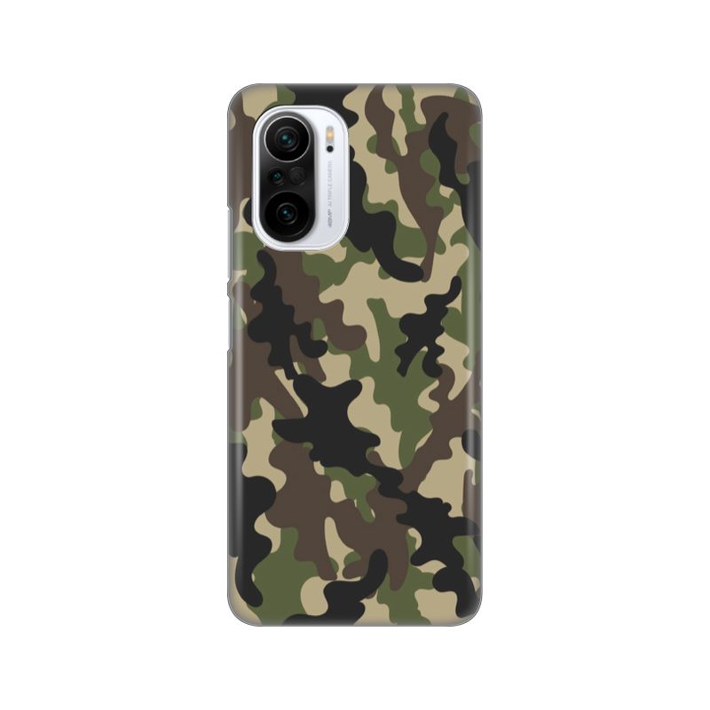 Maskica Silikonska Print Skin za Xiaomi Poco F3 Army SMB