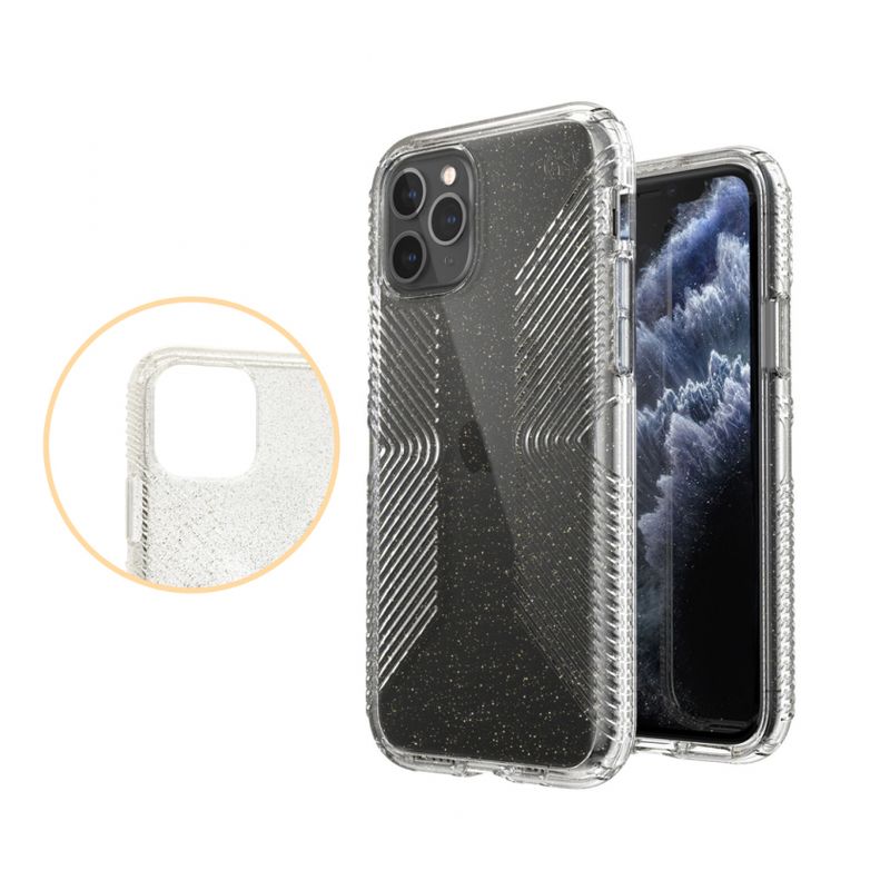 Maskica Presidio Silikon Diamond za iPhone 11 Pro 5.8 srebrna