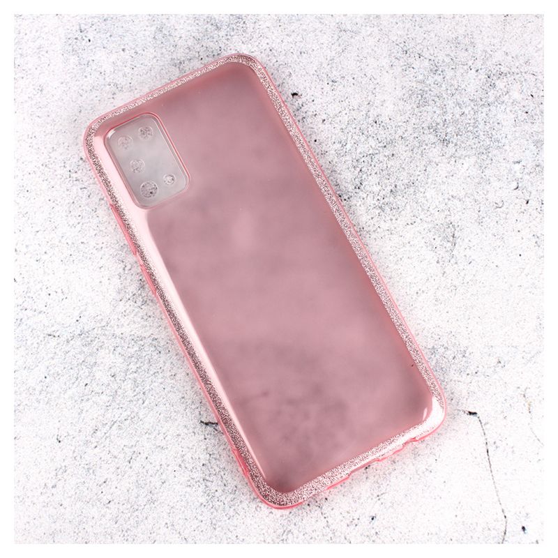 Maskica Crystal Cut za Samsung A025G Galaxy A02s (EU) roze