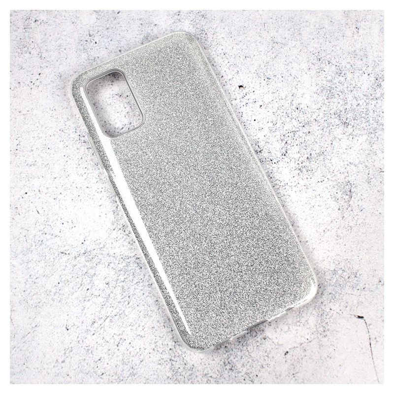 Maskica Crystal Dust za Samsung A025G Galaxy A02s (EU) srebrna