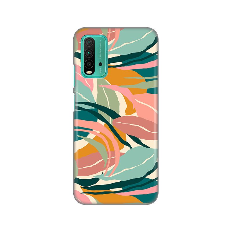 Maskica Silikonska Print za Xiaomi Redmi 9T/Note 9 4G/9 Power Tropical Pattern