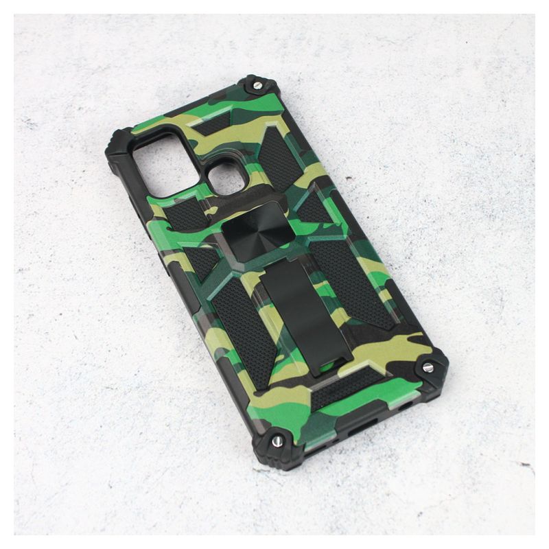 Maskica Army Defender za Samsung A217F Galaxy A21s zelena