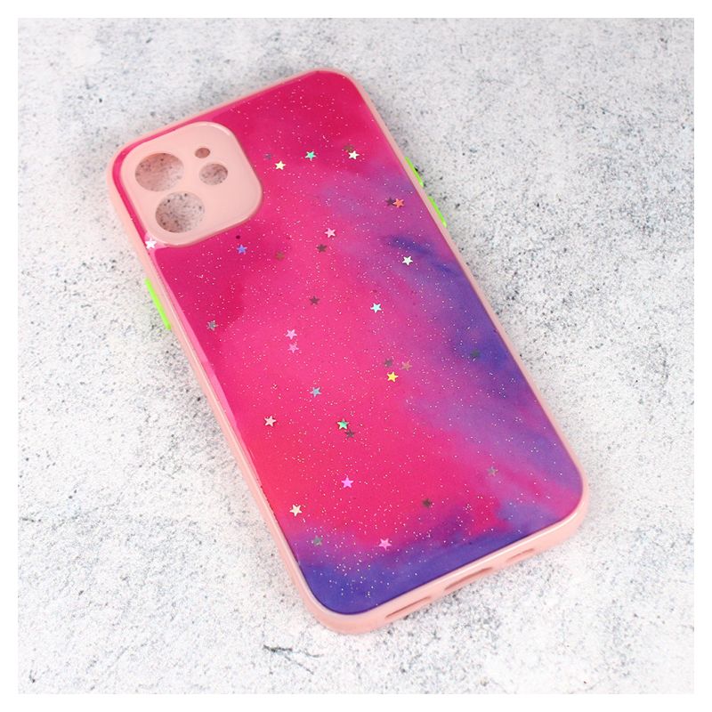 Maskica Galaxy za iPhone 12 6.1 pink