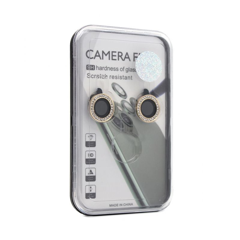 Zastita za kameru Diamond za iPhone 12 Mini 5.4 zlatna