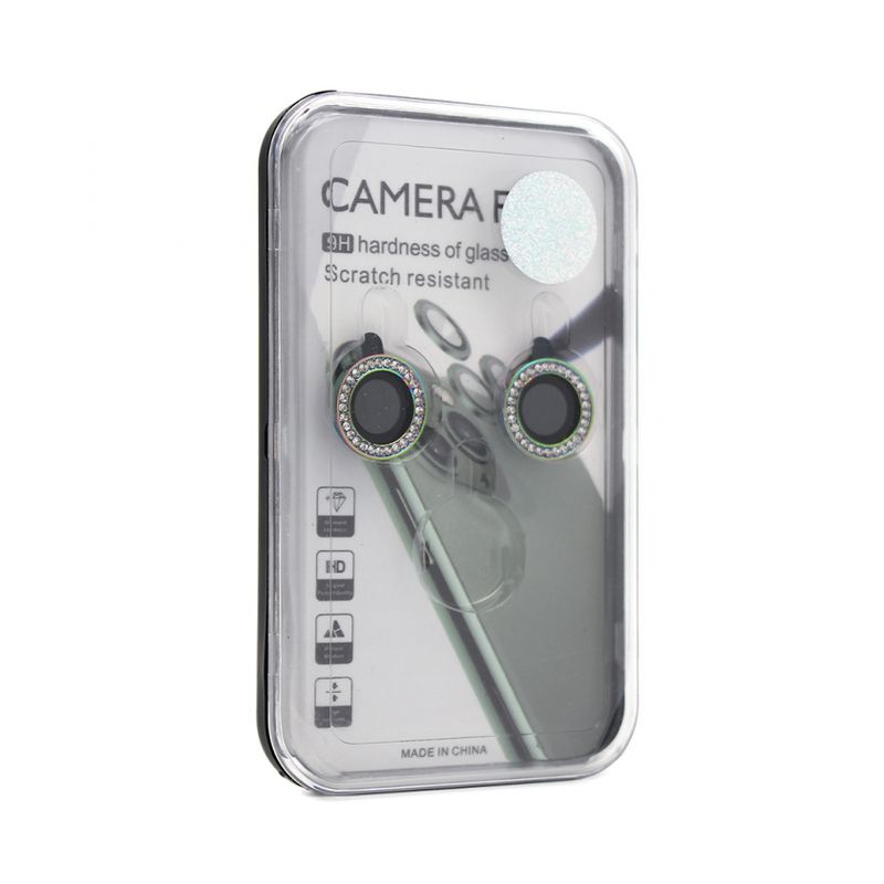Zastita za kameru Diamond za iPhone 12 Mini 5.4 srebrna