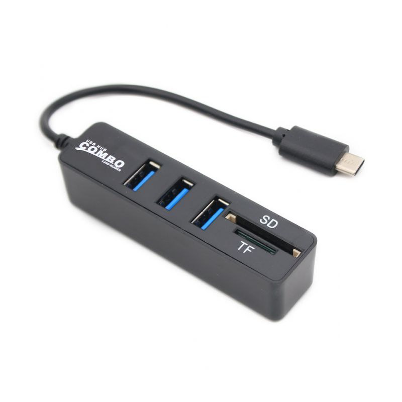 USB 3.1 HUB 4 porta JWD-U30 crni