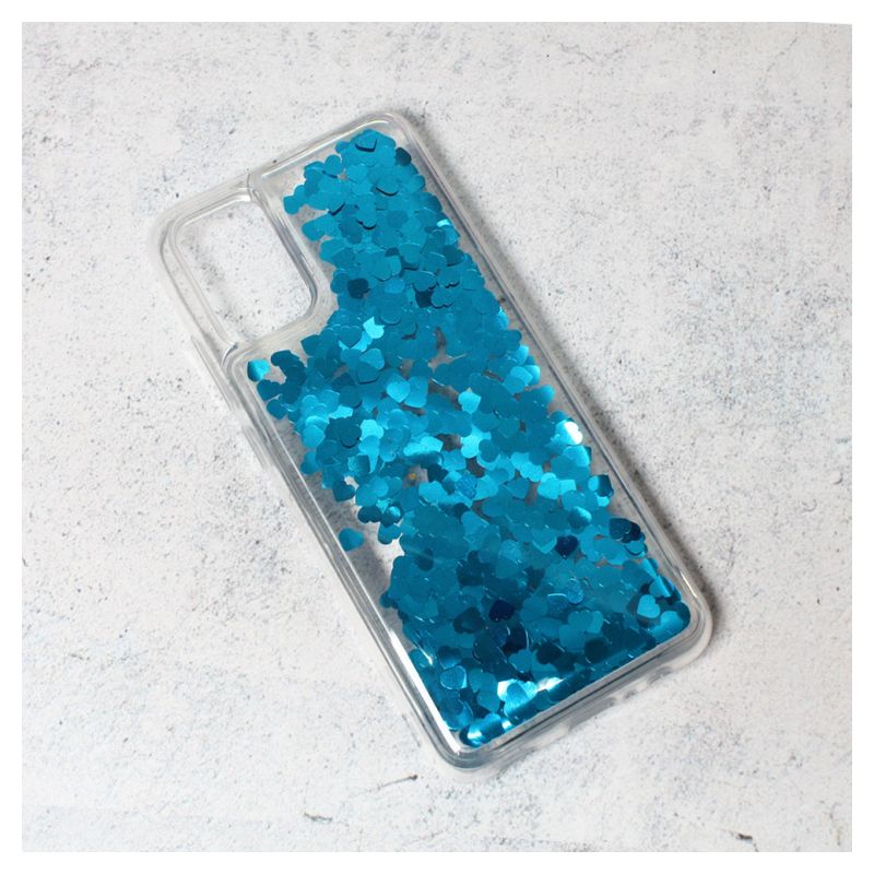 Maskica Liquid Heart za Samsung A025G Galaxy A02s (EU) plava