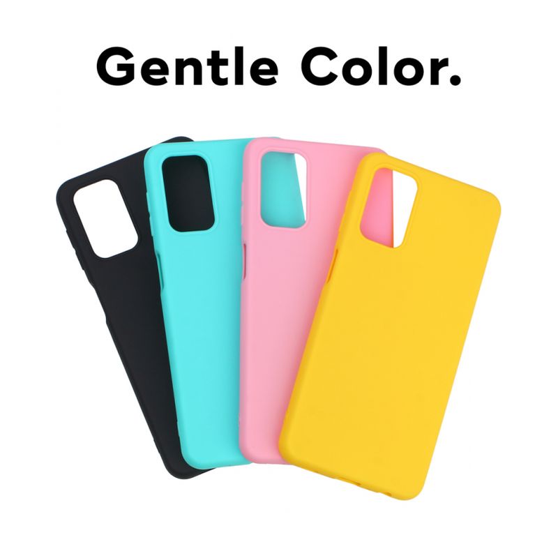 Maskica Gentle Color za Samsung A525F/A526B/A528B Galaxy A52 4G/A52 5G/A52s 5G zuta