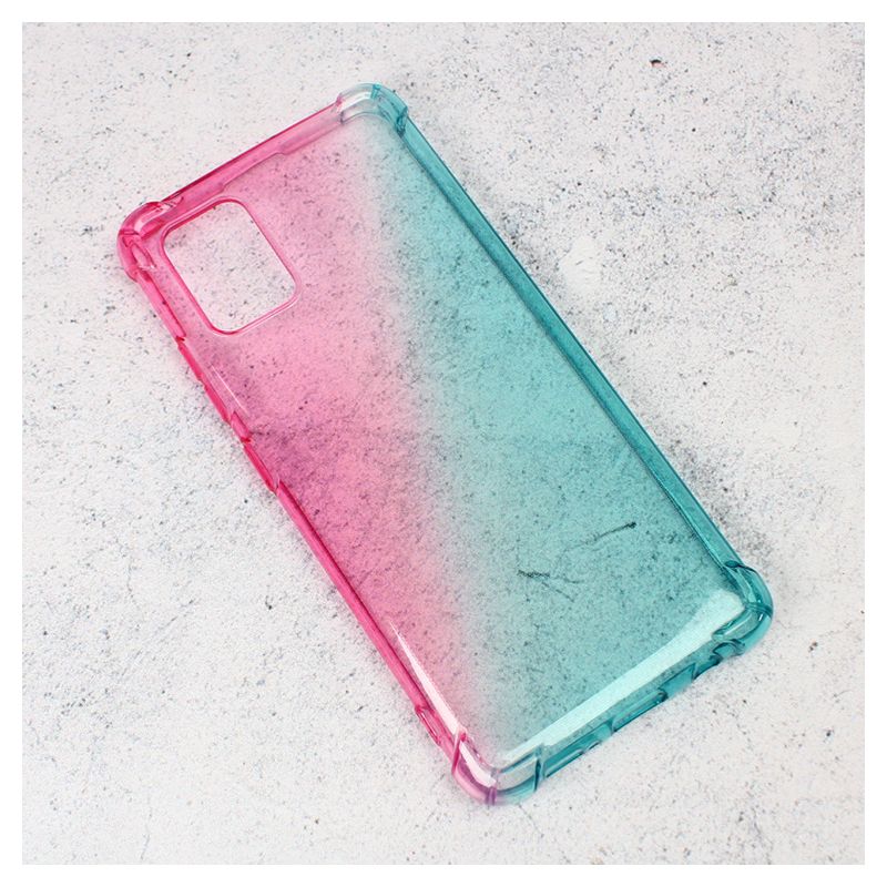 Maskica Ice Cube Color za Samsung A515F Galaxy A51 plavo roze