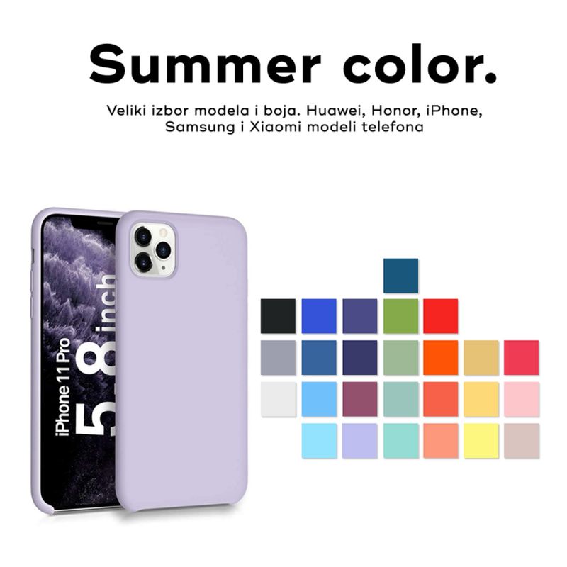 Maskica Summer color za Samsung G998B Galaxy S21 Ultra tamno zelena