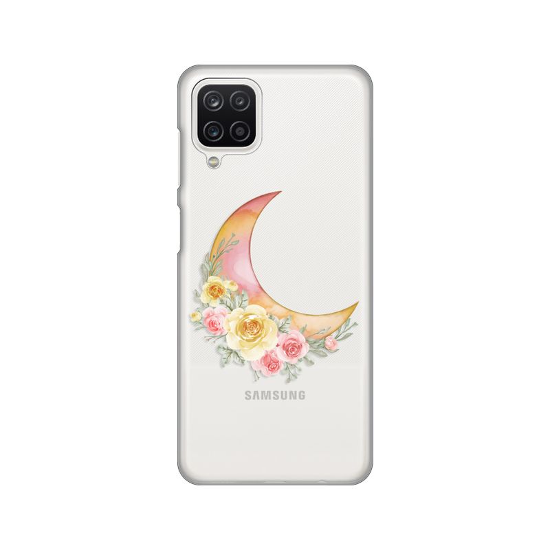 Maskica Silikonska Print Skin za Samsung A125F Galaxy A12 Floral moon