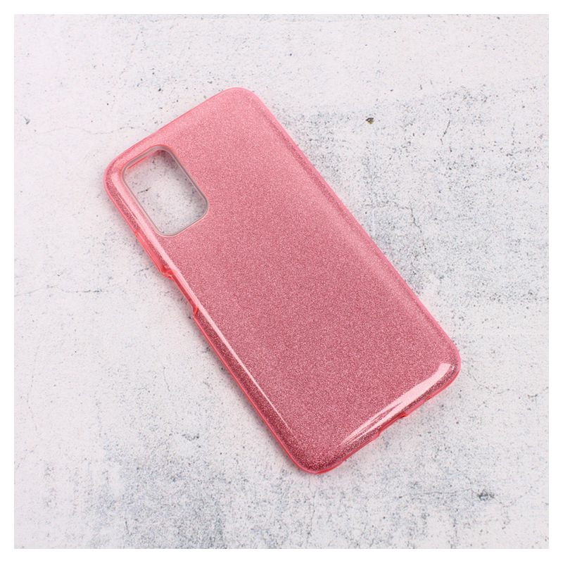 Maskica Crystal Dust za Xiaomi Redmi 9T/Note 9 4G/9 Power roze