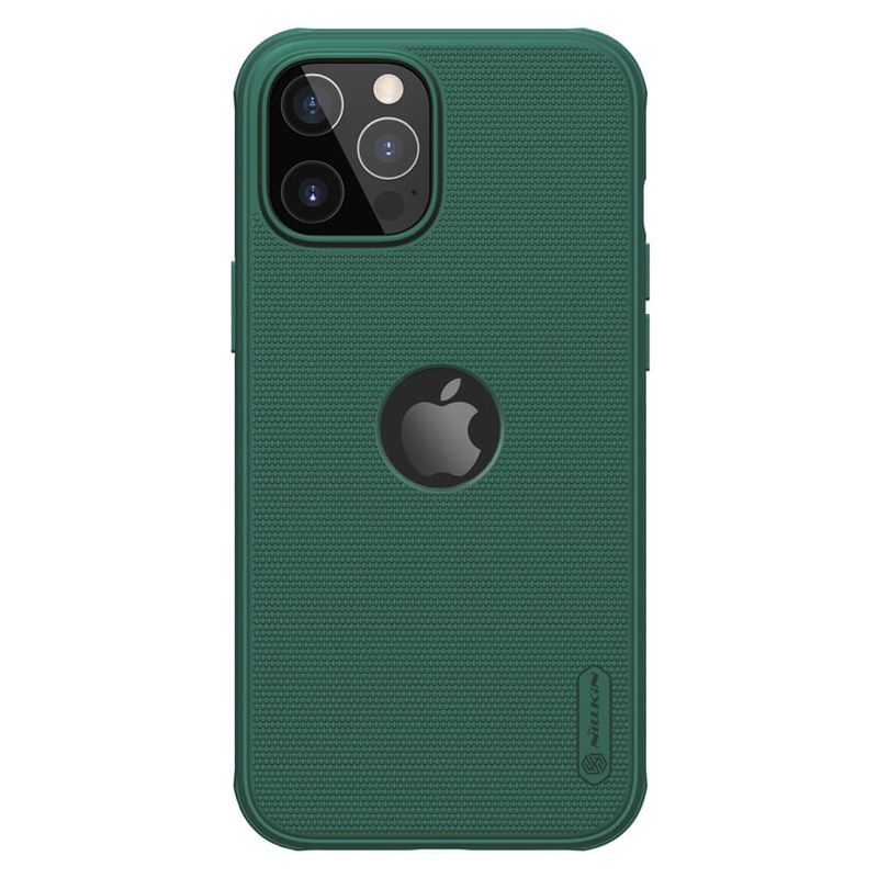 Maskica Nillkin Scrub Pro za iPhone 12/12 Pro 6.1 zelena (sa otvorom za logo)