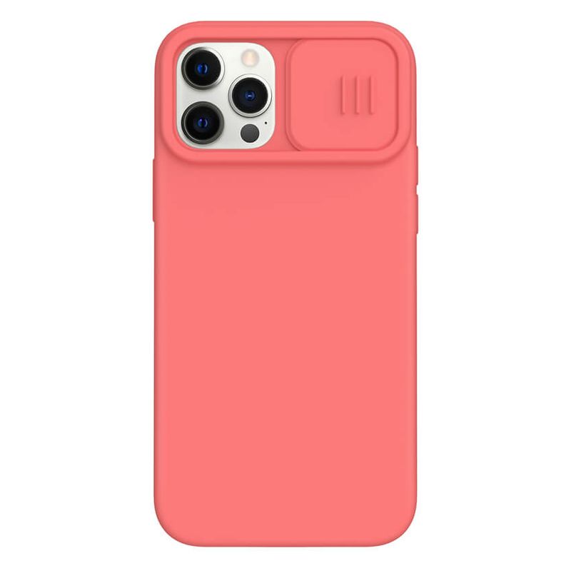 Maskica Nillkin CamShield Silky za iPhone 12/12 Pro 6.1 pink
