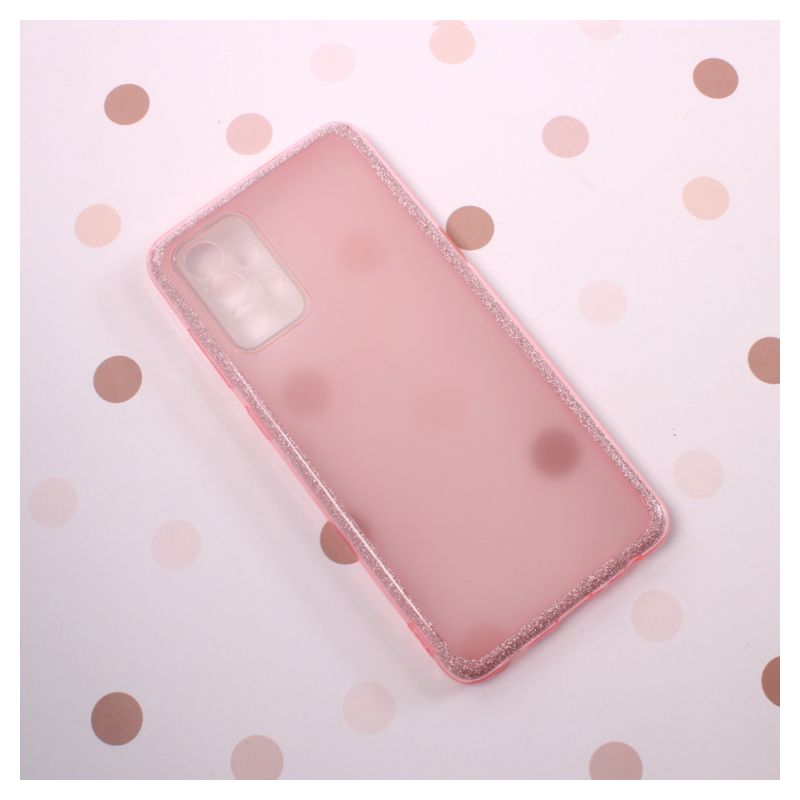 Maskica Crystal Cut za Samsung A725F/A726B Galaxy A72 4G/5G (EU) roze