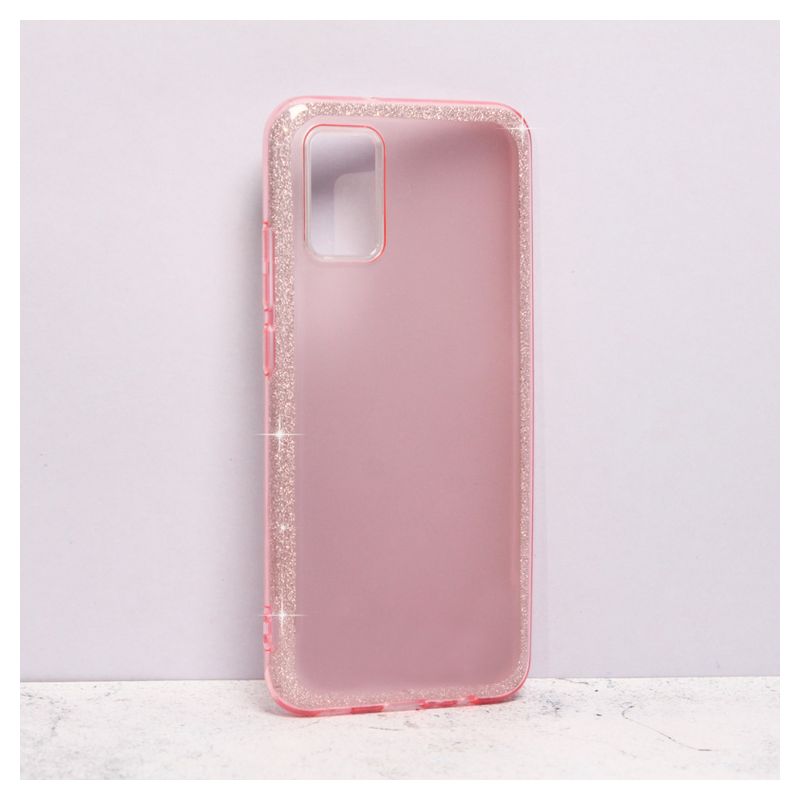 Maskica Crystal Cut za Samsung A025F Galaxy A02s (USA) roze