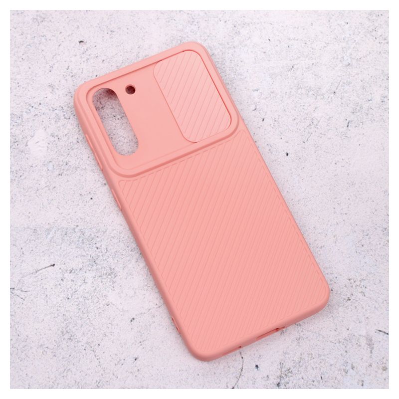 Maskica Camera protection za Samsung G991B Galaxy S21 roze