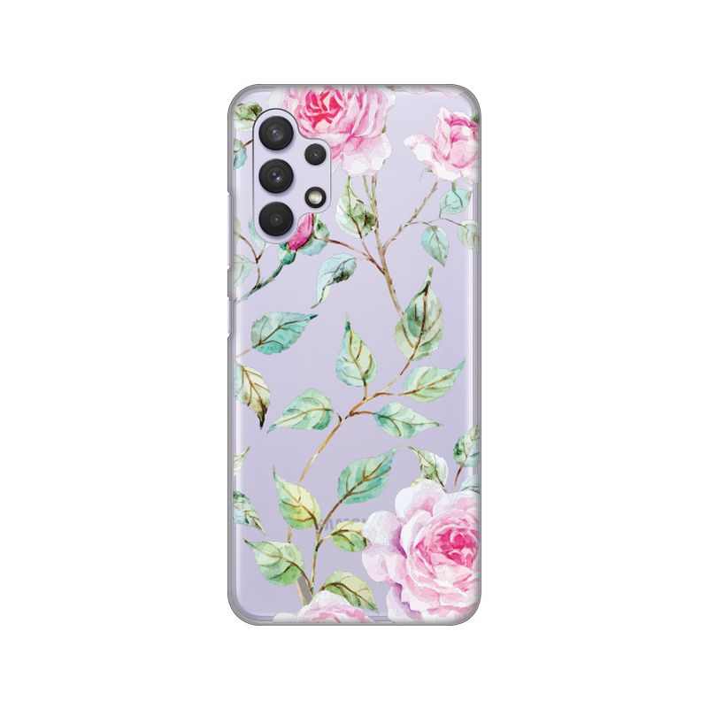 Maskica Silikonska Print Skin za Samsung A325F Galaxy A32 4G (EU) Roses Pattern