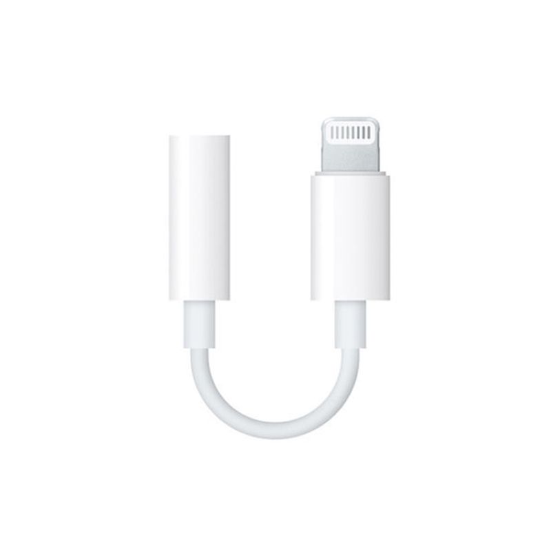 Adapter iPhone lightning na 3.5mm HQ za slusalice beli