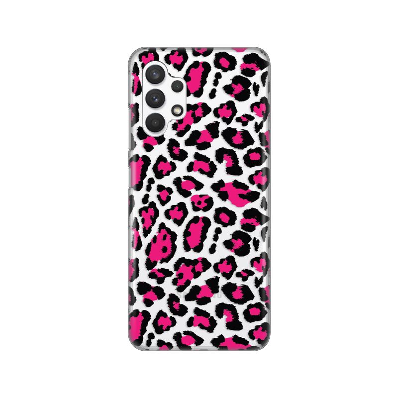 Maskica Silikonska Print Skin za Samsung A325F Galaxy A32 4G (EU) Pink Jungle