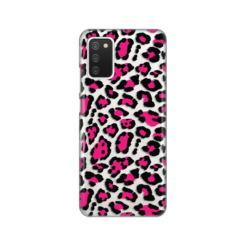 Maskica Silikonska Print Skin za Samsung A025G Galaxy A02s (EU) Pink Jungle