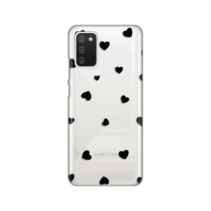Maskica Silikonska Print Skin za Samsung A025G Galaxy A02s (EU) Hearts