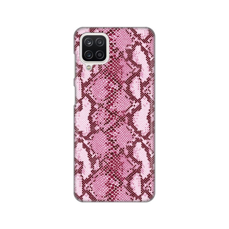 Maskica Silikonska Print za Samsung A125F Galaxy A12 Pink Snake