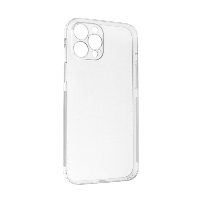 Maskica silikonska Ultra Thin with pluggy za iPhone 12 Pro Max transparent