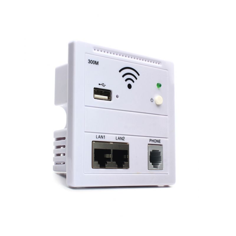 Zidna uticnica Wireless Router LAN USB POE Type