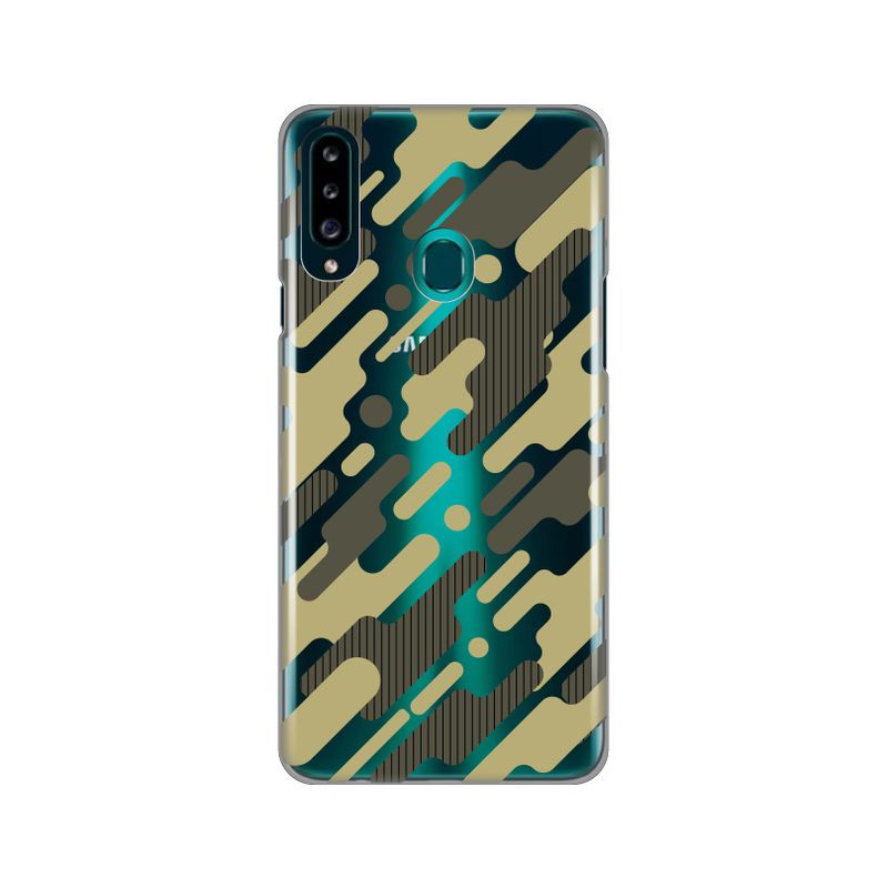 Maskica Silikonska Print Skin za Samsung A207F Galaxy A20s Army Pattern