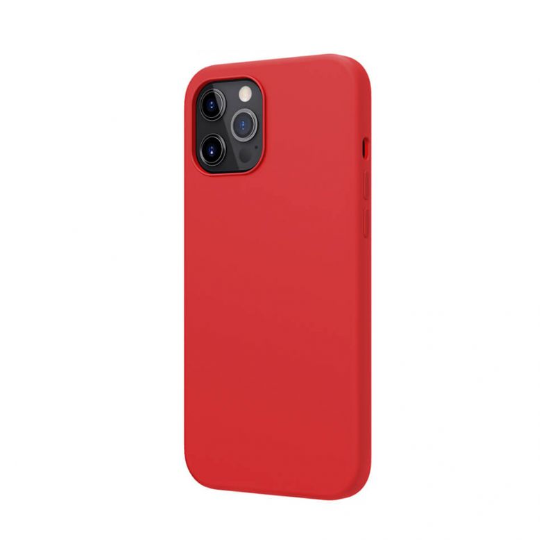 Maskica Nillkin Flex Pure Pro za iPhone 12 Pro Max 6.7 crvena
