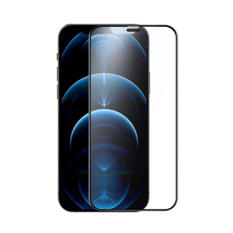 Zaštitno Staklo Nillkin Fog Mirror za iPhone 12 Pro Max 6.7 crni
