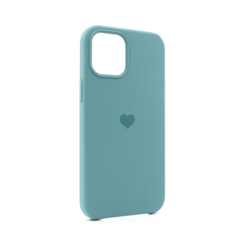 Maskica Heart za iPhone 12 Pro Max 6.7 tamno zelena