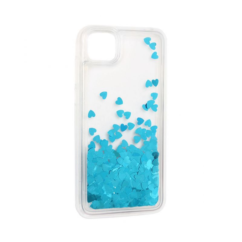 Maskica Liquid Heart za Huawei Y5p/Honor 9S plava
