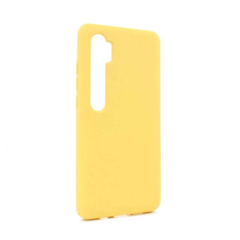 Maskica Nano Silikon za Xiaomi Mi Note 10 lite zuta