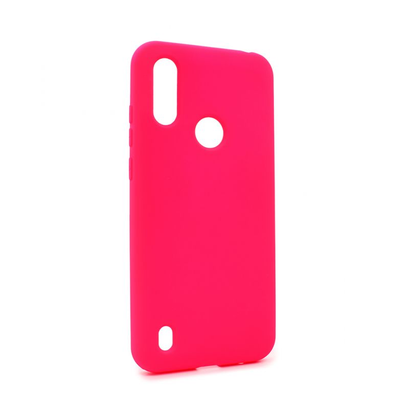 Maskica Nano Silikon za Motorola Moto E6s pink