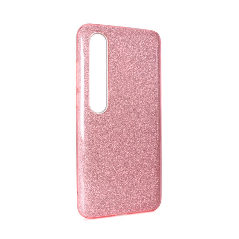 Maskica Crystal Dust za Xiaomi Mi 10/Mi 10 Pro roze