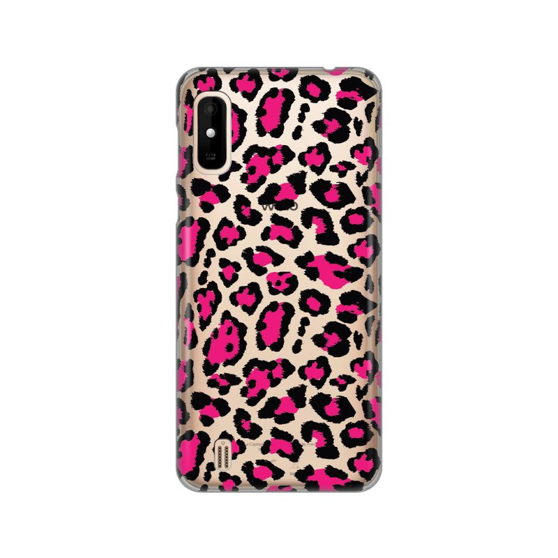 Maskica Silikonska Print Skin za Wiko Y81 Pink Jungle