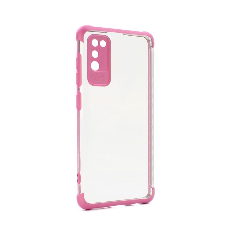 Maskica DUO camera za Samsung A415F Galaxy A41 pink