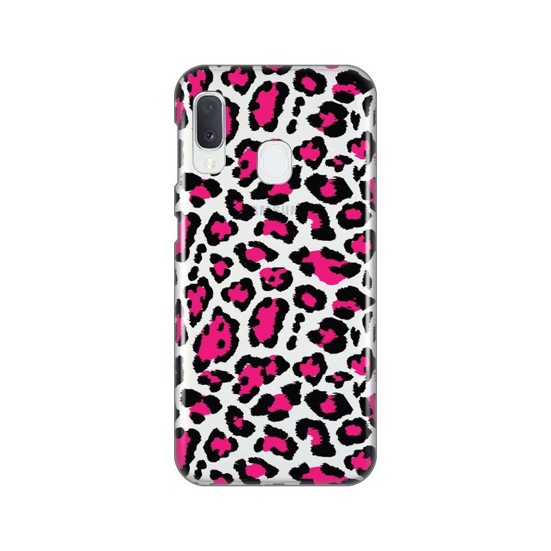 Maskica Silikonska Print Skin za Samsung A207F Galaxy A20s Pink Jungle