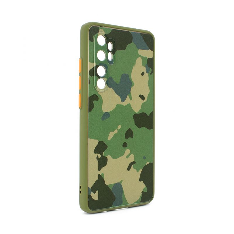 Maskica PC Army za Xiaomi Mi Note 10 Lite zelena