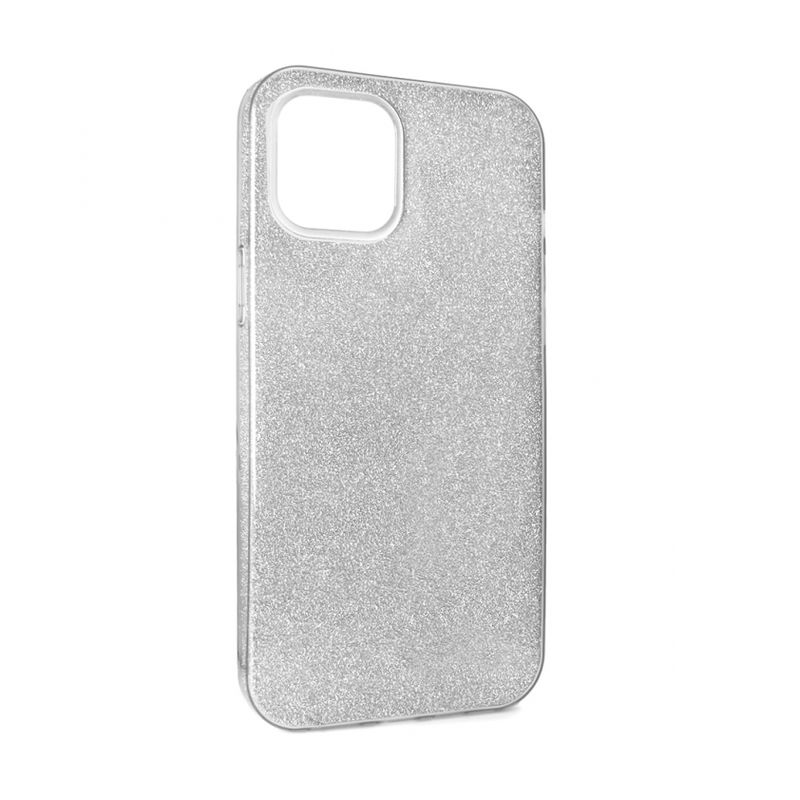 Maskica Crystal Dust za iPhone 12 Pro Max 6.7 srebrna