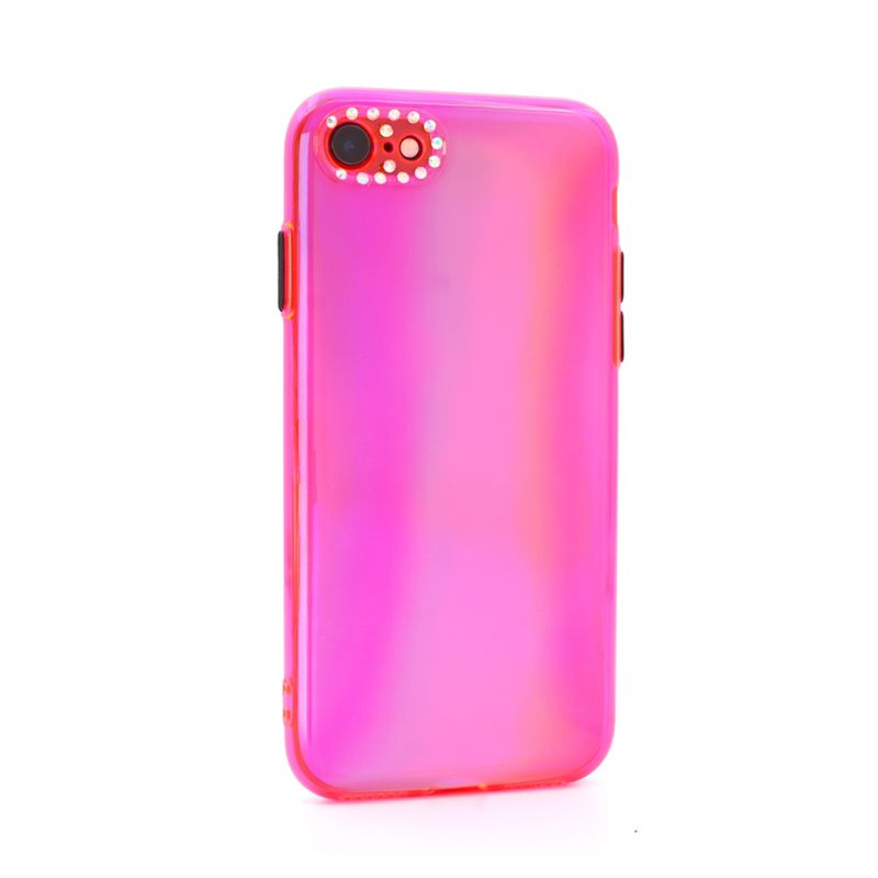 Maskica Camera Crystal IPhone 7/8/SE (2020) pink