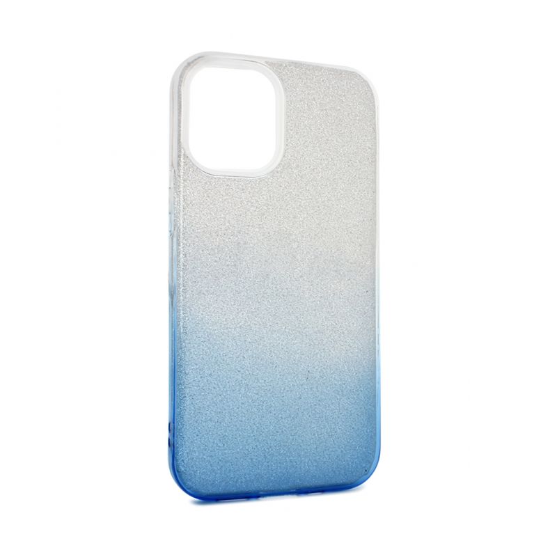 Maskica Double Crystal Dust za iPhone 12 Mini 5.4 plavo srebrna