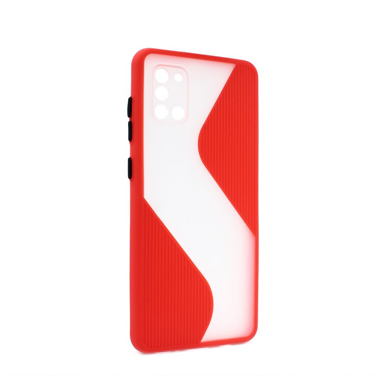 Maskica S Line za Samsung A315F Galaxy A31 crvena
