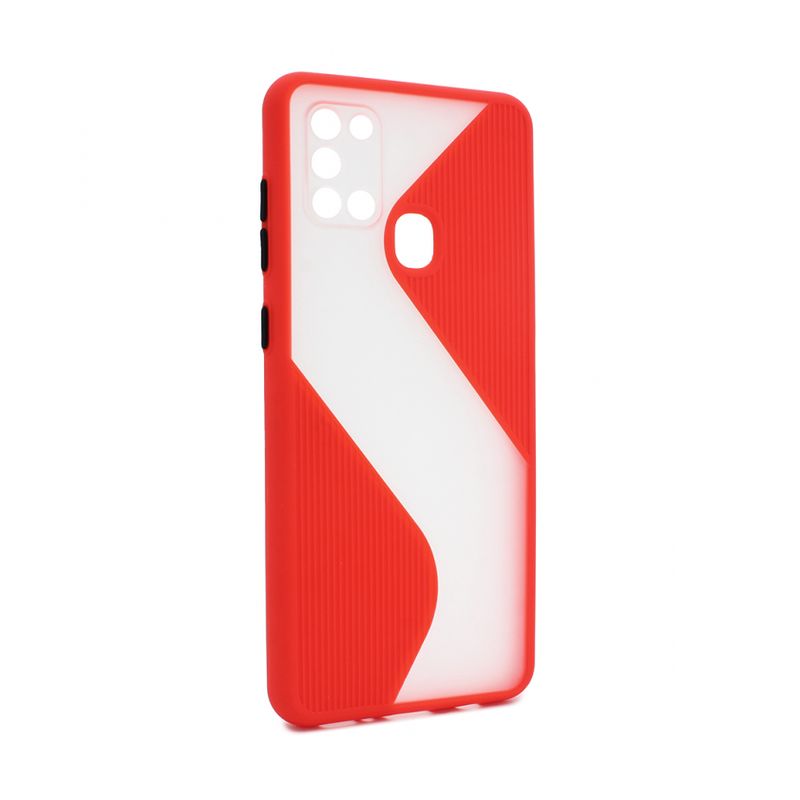 Maskica S Line za Samsung A217F Galaxy A21s crvena