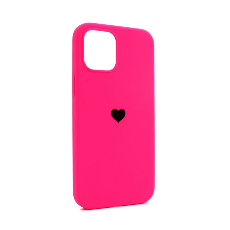 Maskica Heart za iPhone 12 Pro Max 6.7 pink