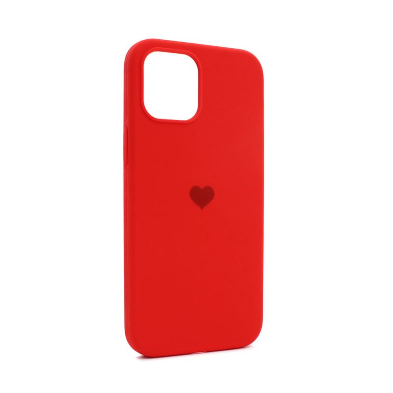 Maskica Heart za iPhone 12 Pro Max 6.7 crvena