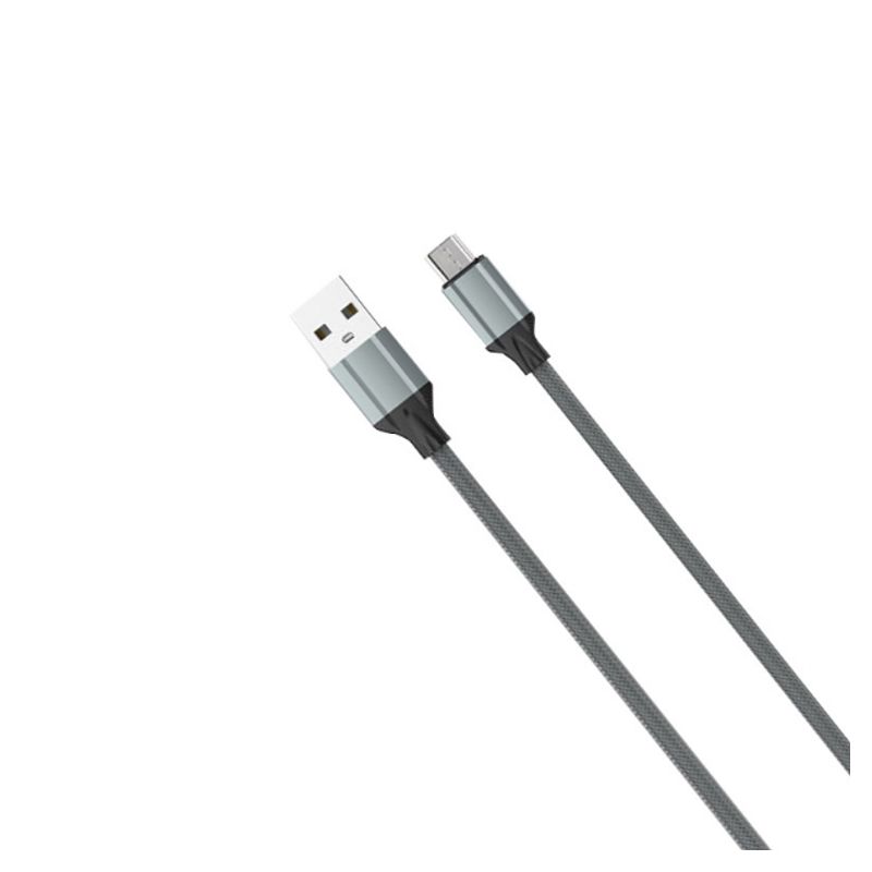 Data kabl LDNIO LS441 micro USB sivi